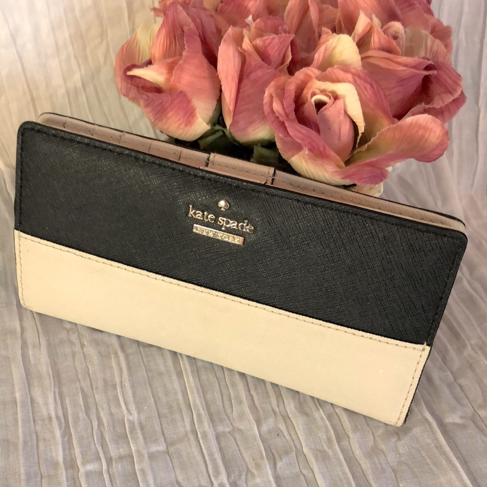Kate Spade Madison Medium Bifold Wallet Saffiano Leat… - Gem